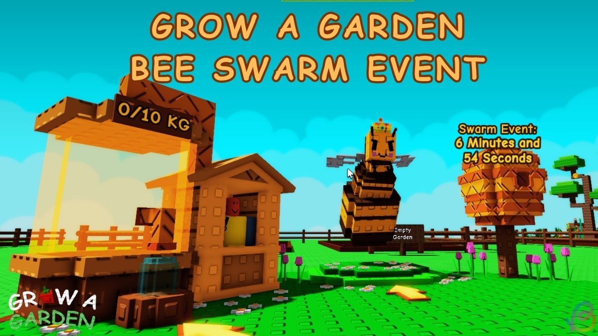 Przewodnik po wydarzeniu Grow a Garden w Roblox Bee Swarm - Gracz PC